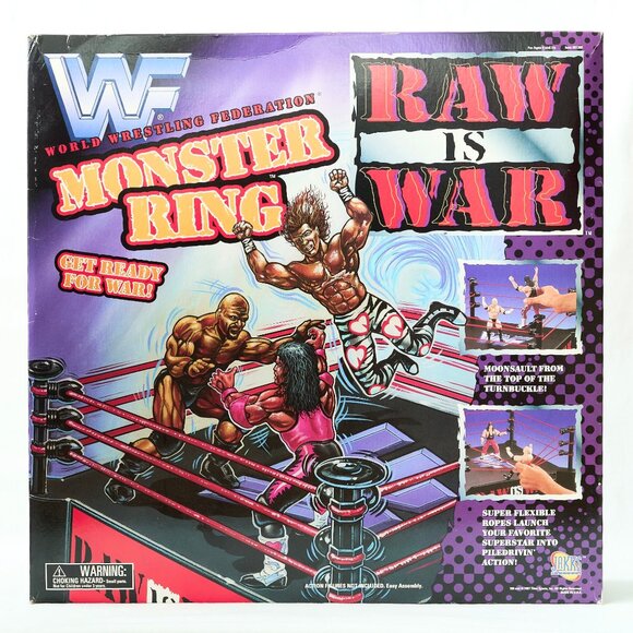 Jakks Pacific | Toys | New Sealed Vintage 997 Wwf Raw Is War Monster ...